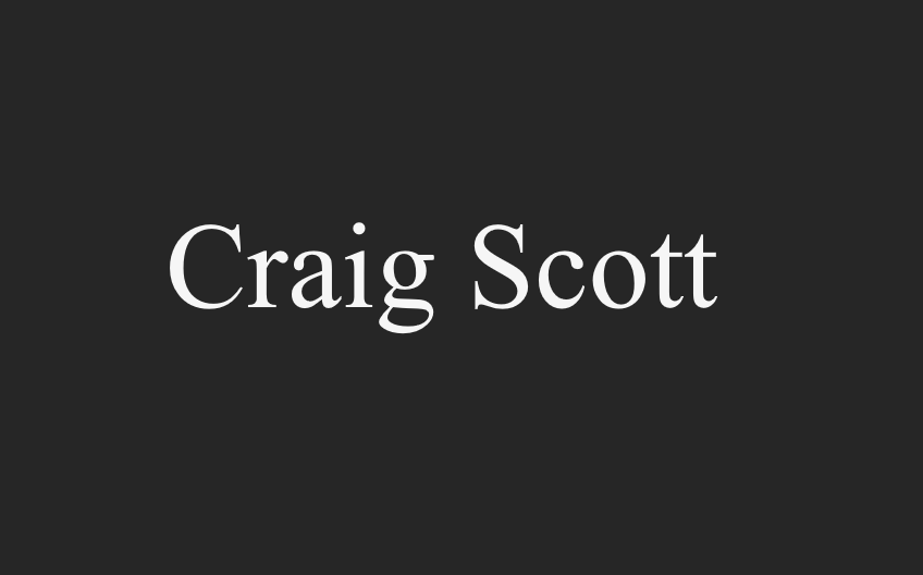 Craig Scott – Medium