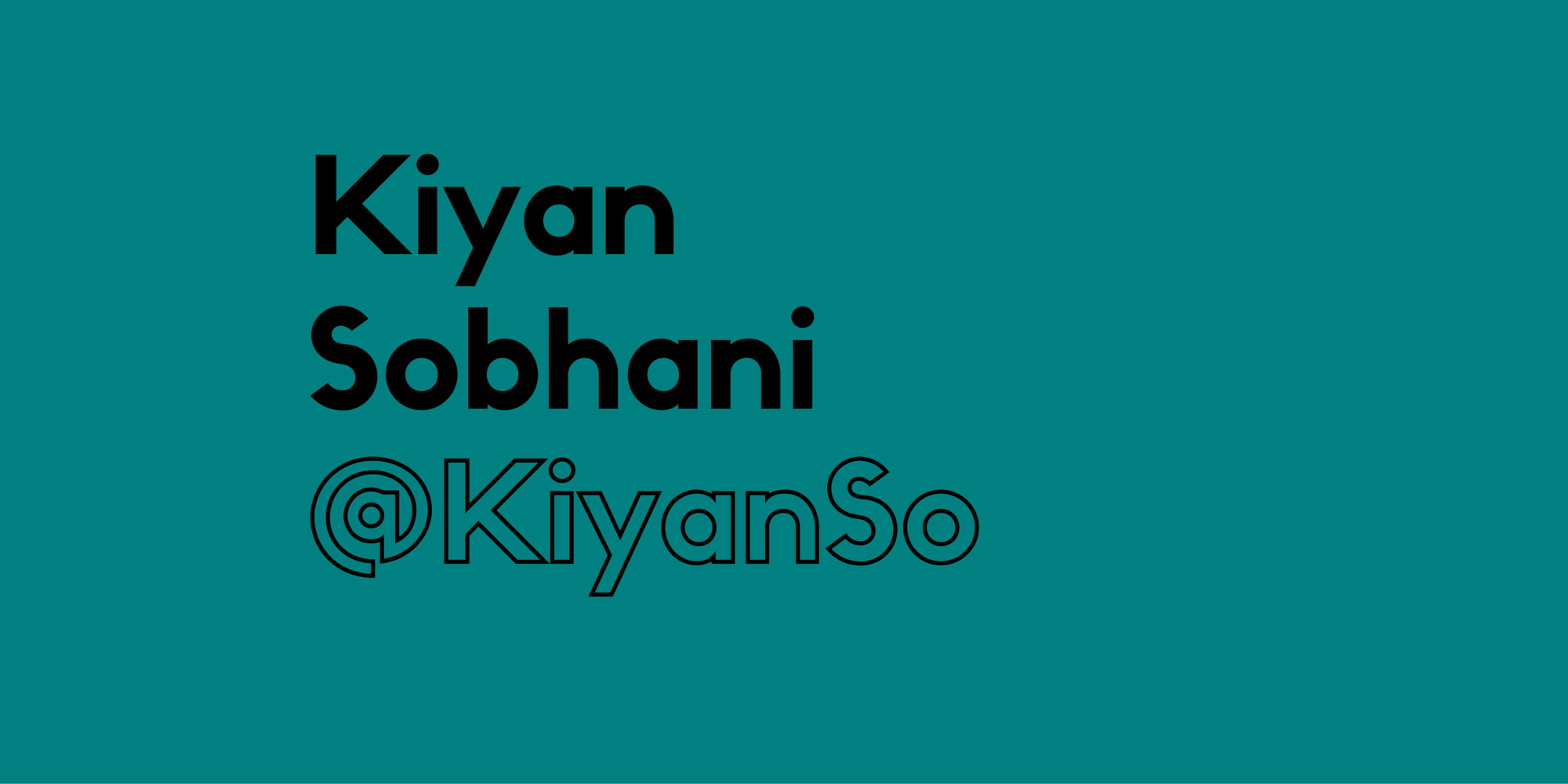 Kiyan Sobhani – Medium