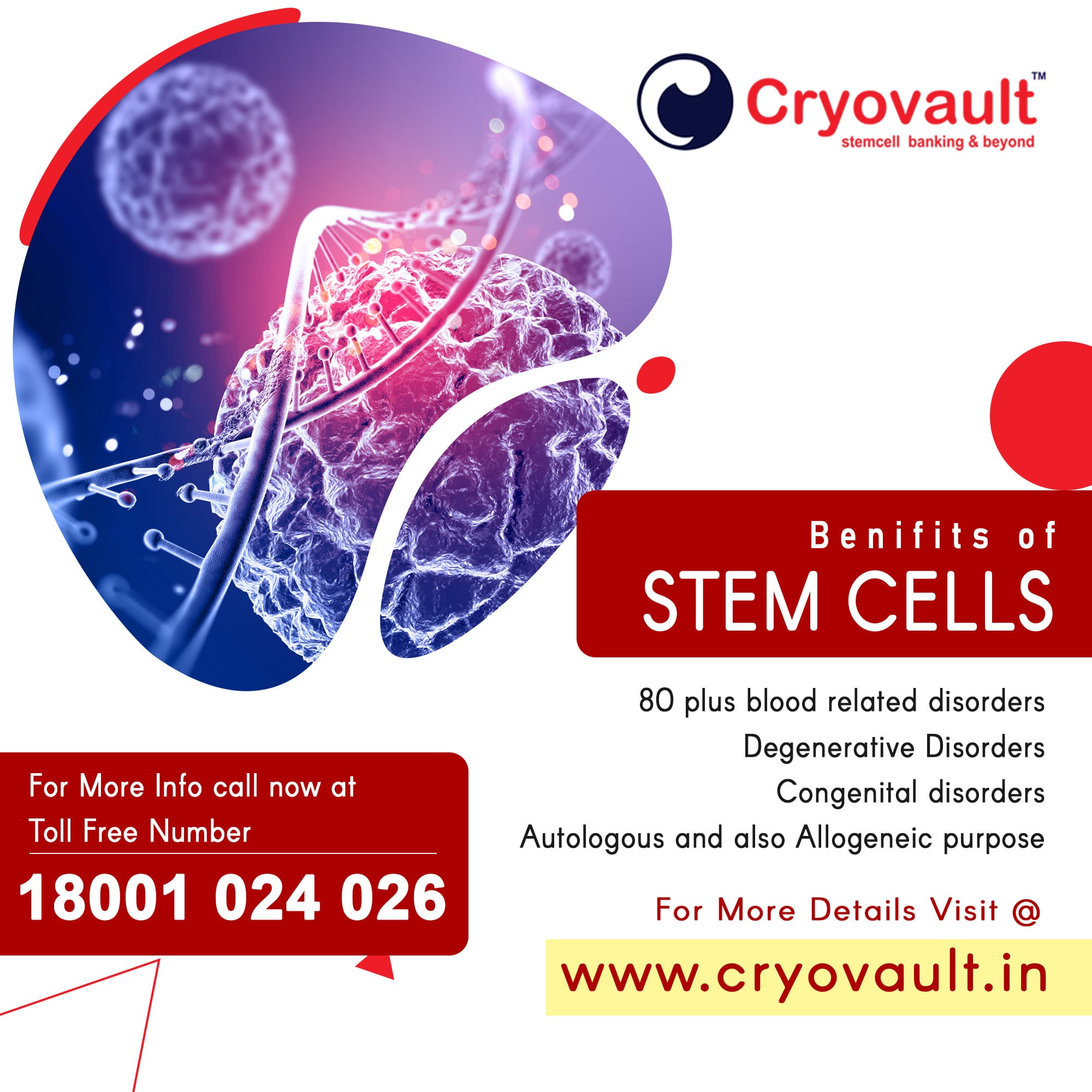 Cryovault Stem Cell Bank – Medium