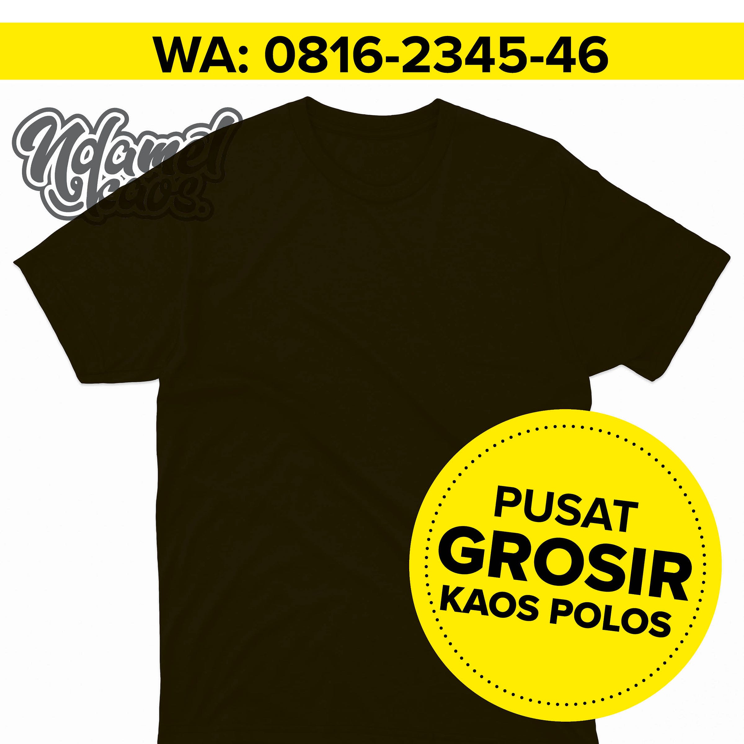 Kaos Polos Distro Sby – Medium