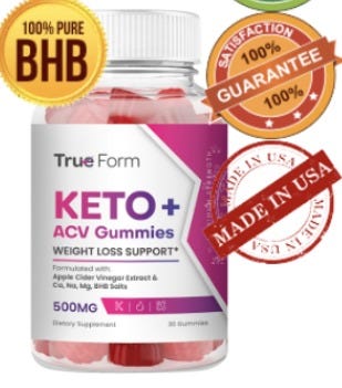 True Form Keto Gummies – Medium