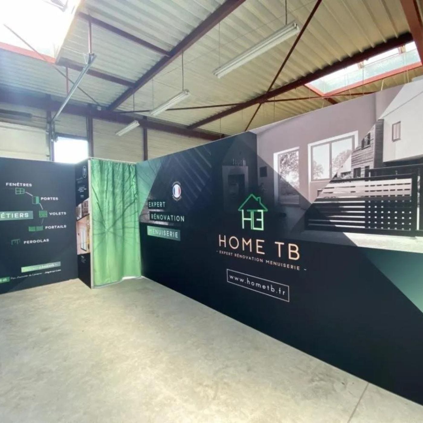 Trade show booth rental – Medium