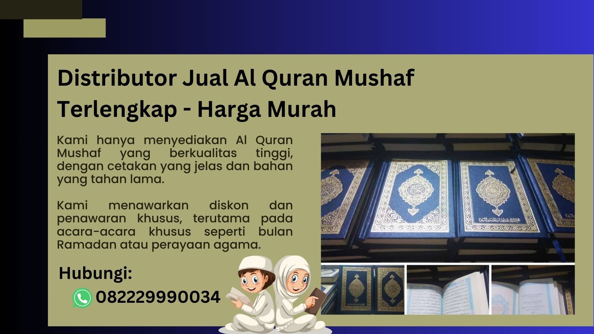 Supplier Mushaff Al-Quran Terpercaya – Medium