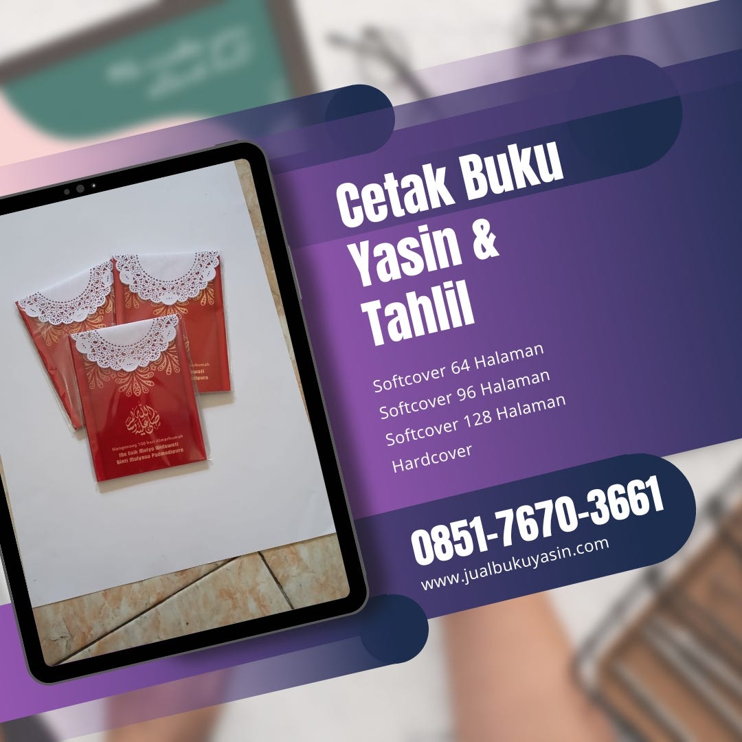 0851-7670-3661 (WA) Isian Buku Yasin – Medium