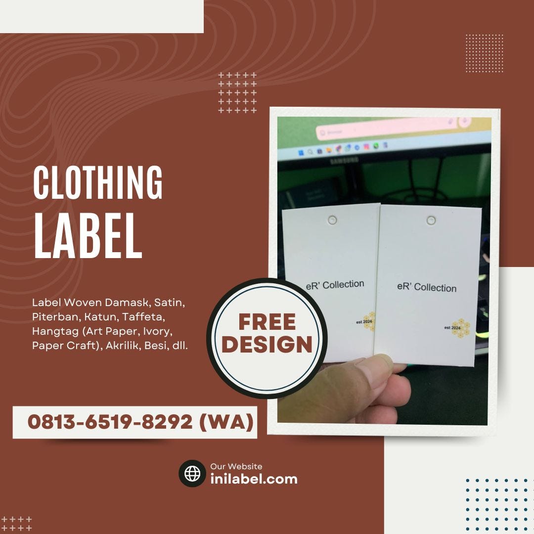 0813 6519 8292 Label Baju Solo – Medium