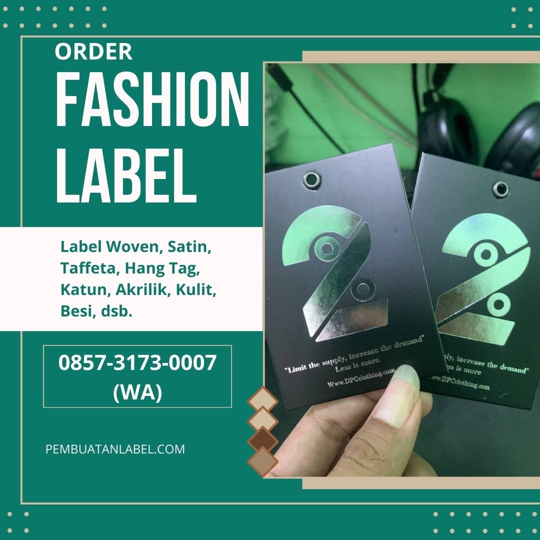 0857 3173 0007 Harga Label Baju Pita – Medium
