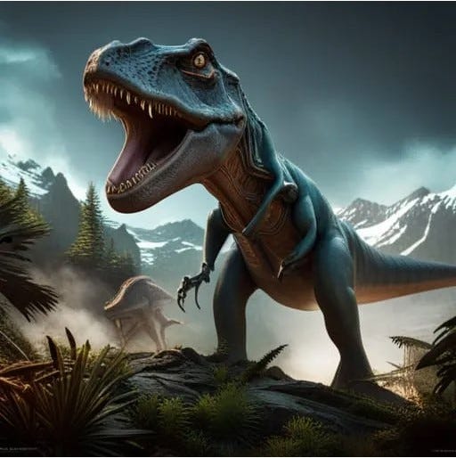 Dinosaur Attacks – Medium