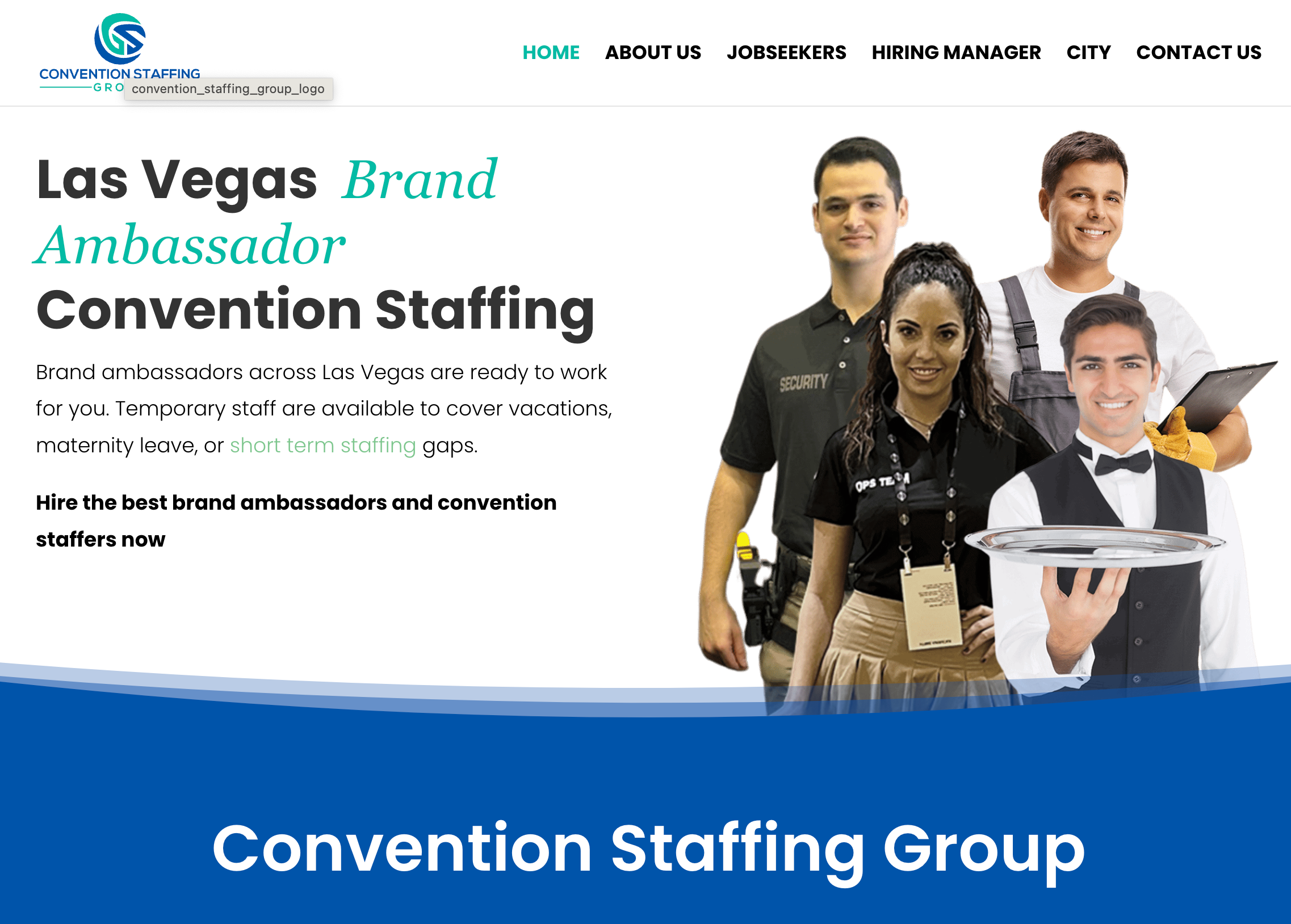 Convention Staffing Group – Medium