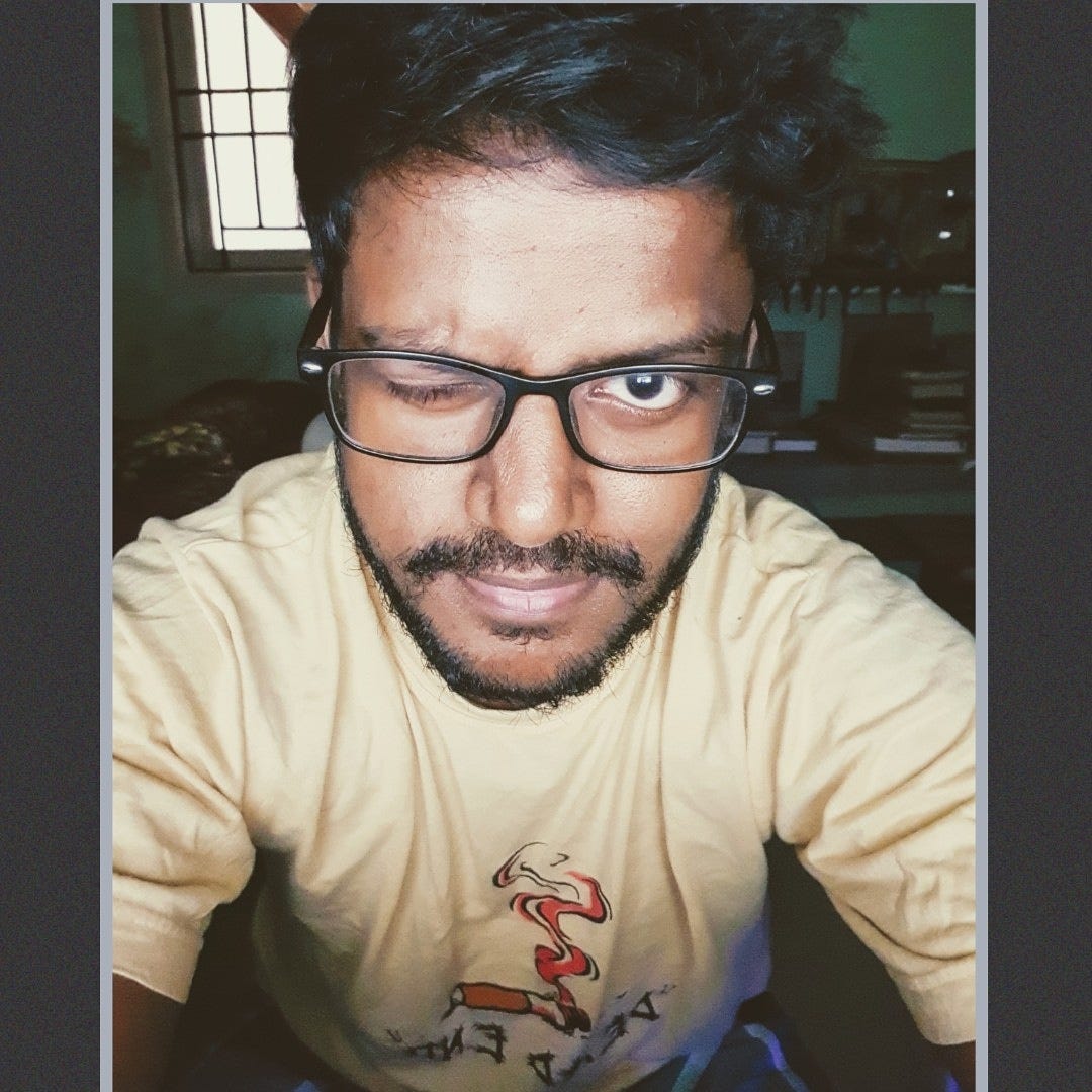 About – Vignesh Raja – Medium