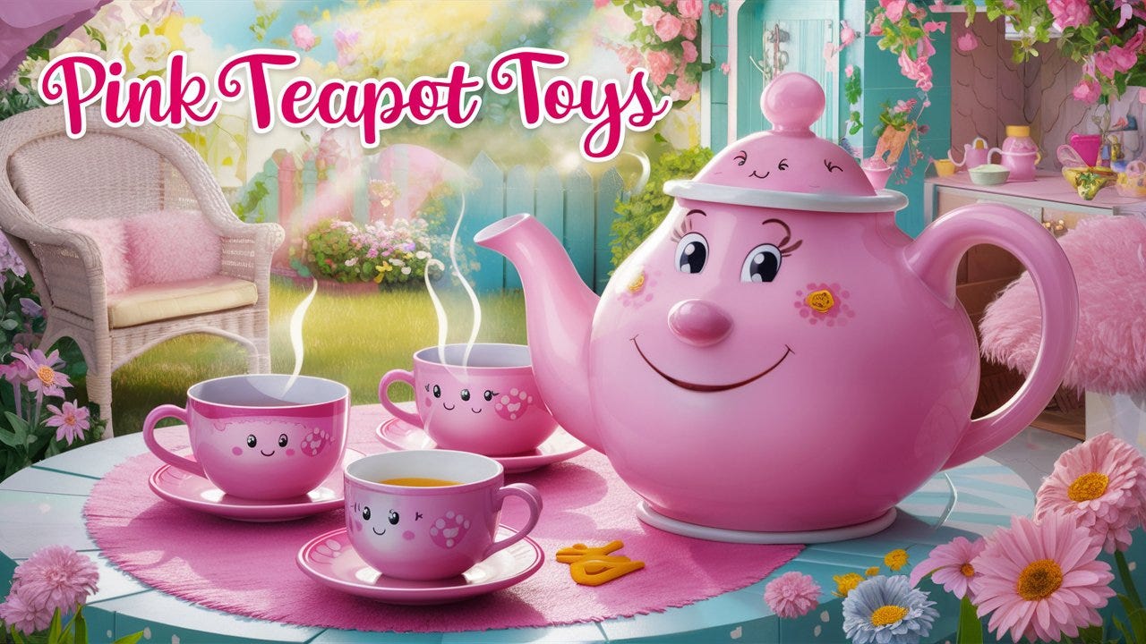Pink Teapot Toys – Medium