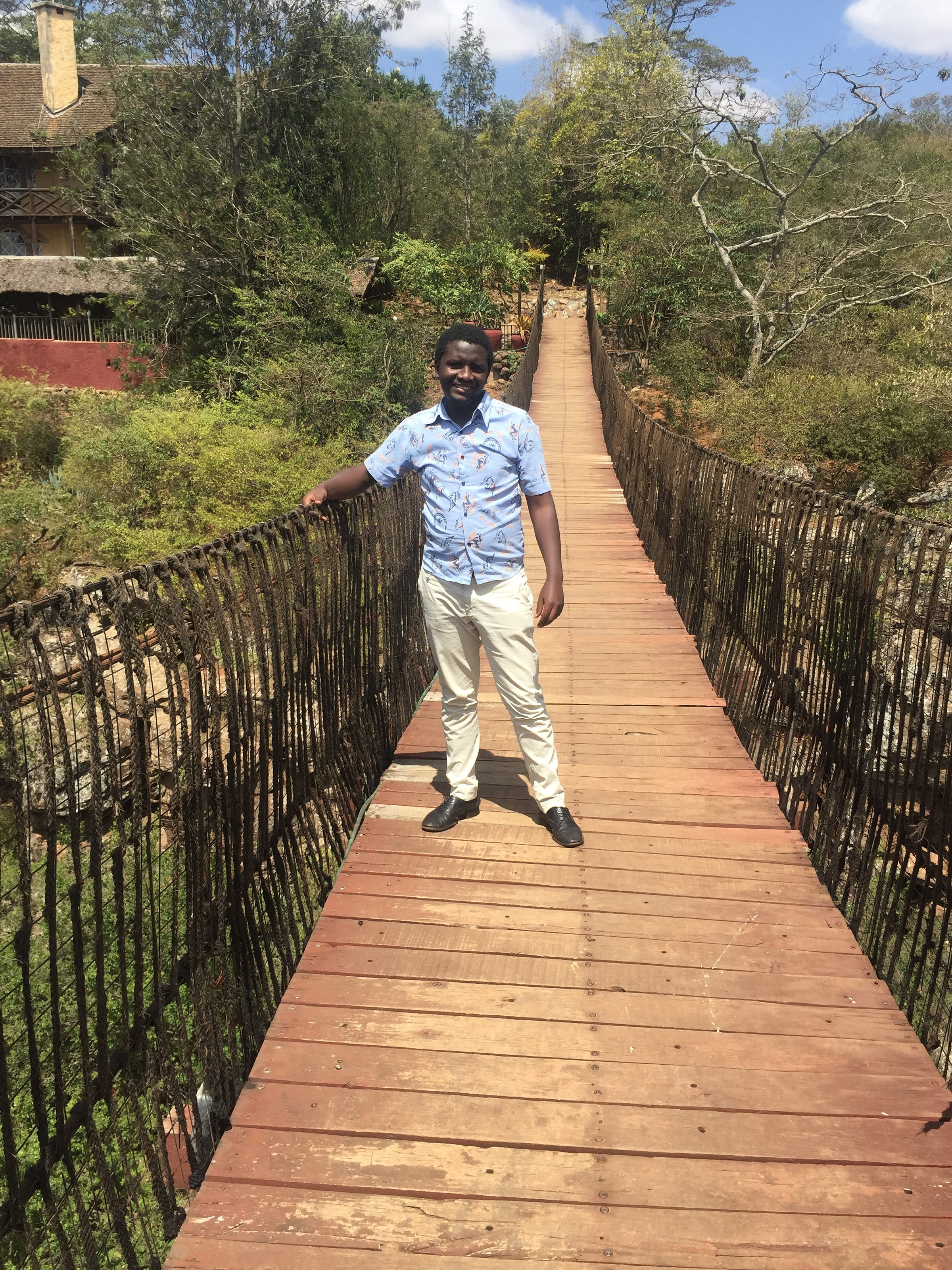 Hi. This is Sam. Taking you on a tour of Rolf’s place. Kenya