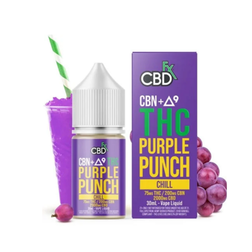 THC Vape Juice Purple Punch in Pakistan – Medium