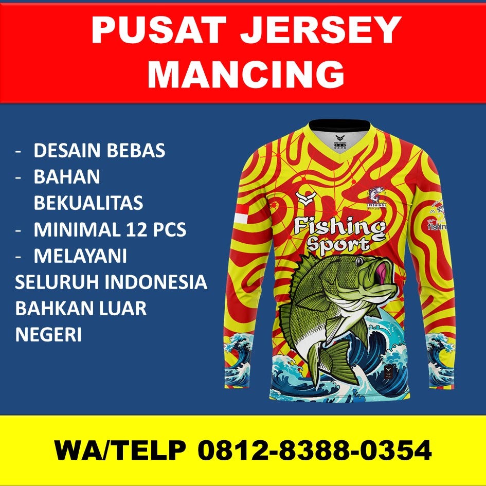 Produksi Jersey Mancing Jakarta – Medium