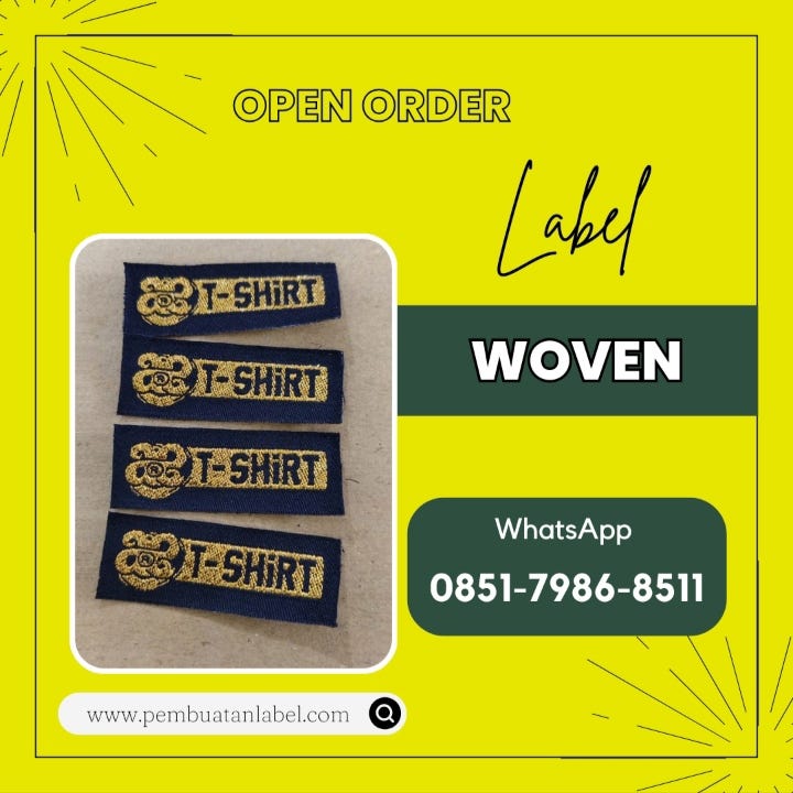 0851-7986-8511 Tempat Bikin Label Baju Pekanbaru – Medium