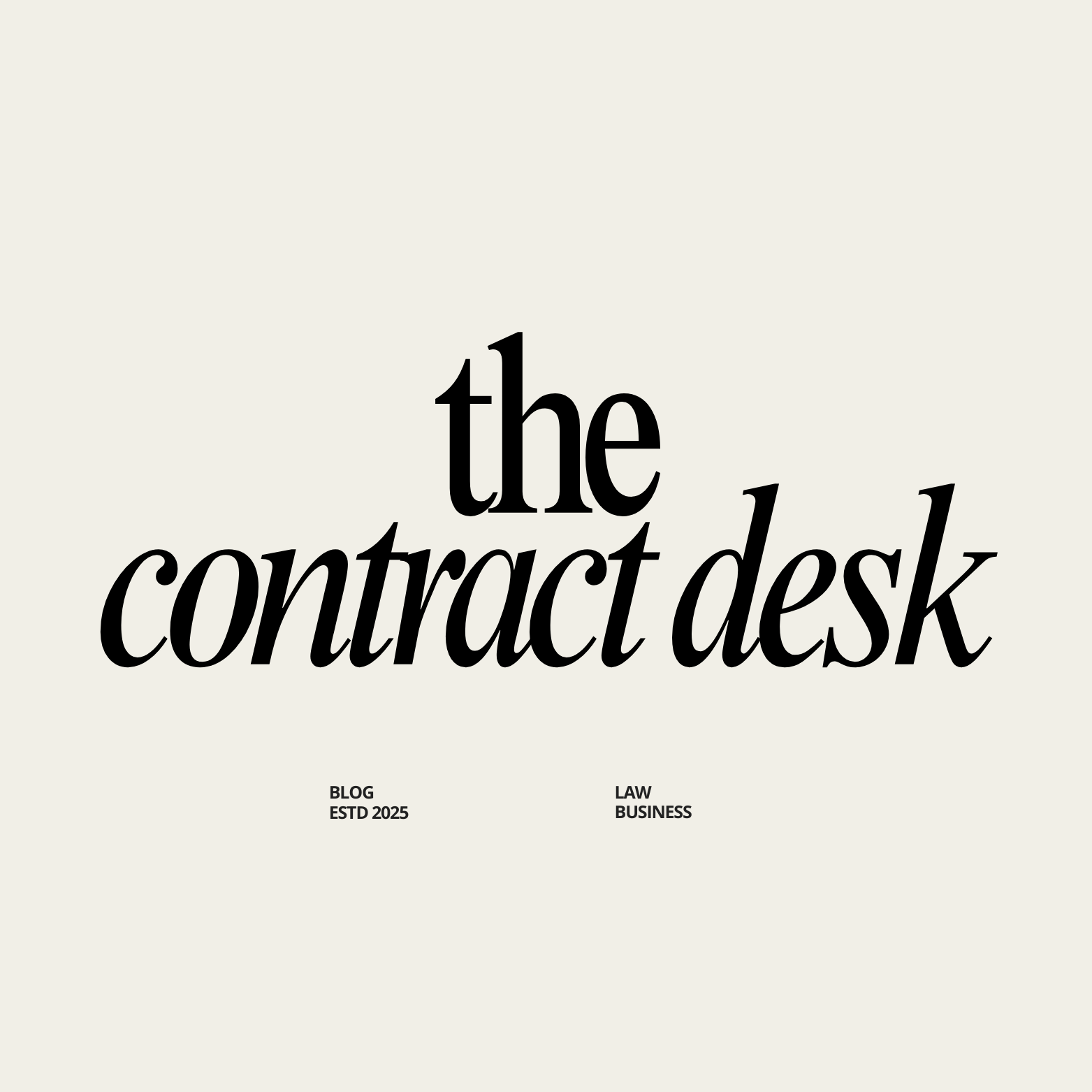 The Contract Desk – Medium