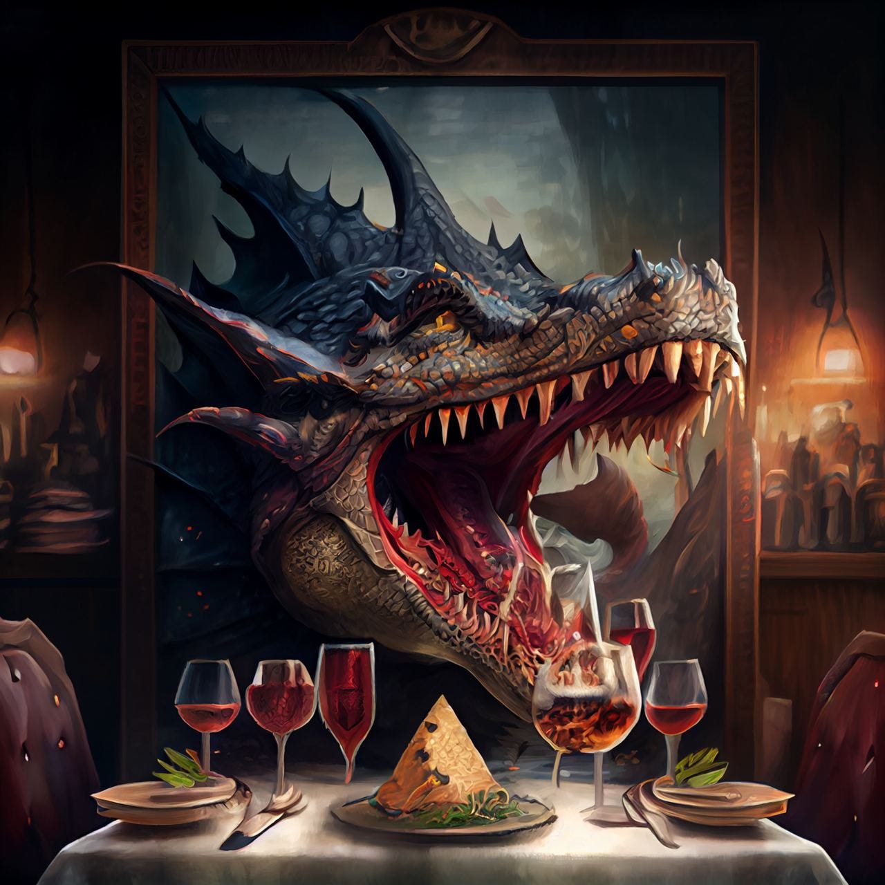 TRIBUTE - A Dragons Feast – Medium
