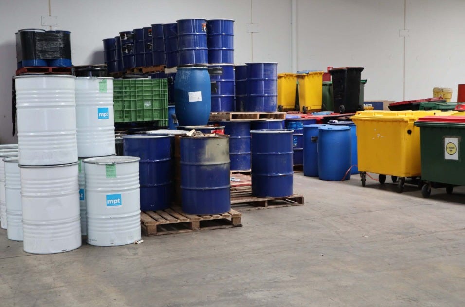 Hazardous Waste Packing and Disposal Services – Medium