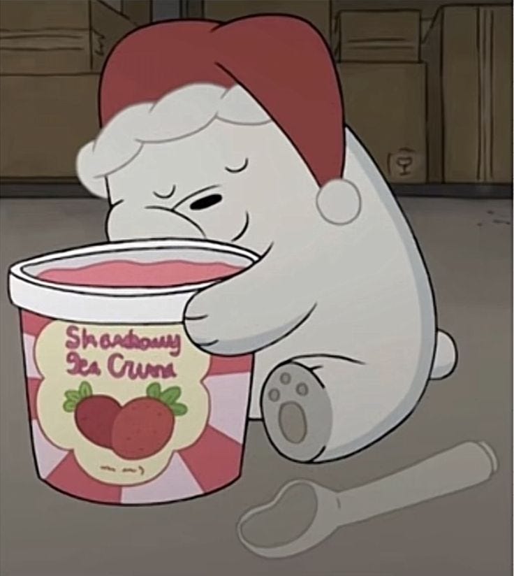 a Hug for Ice Cream – Medium