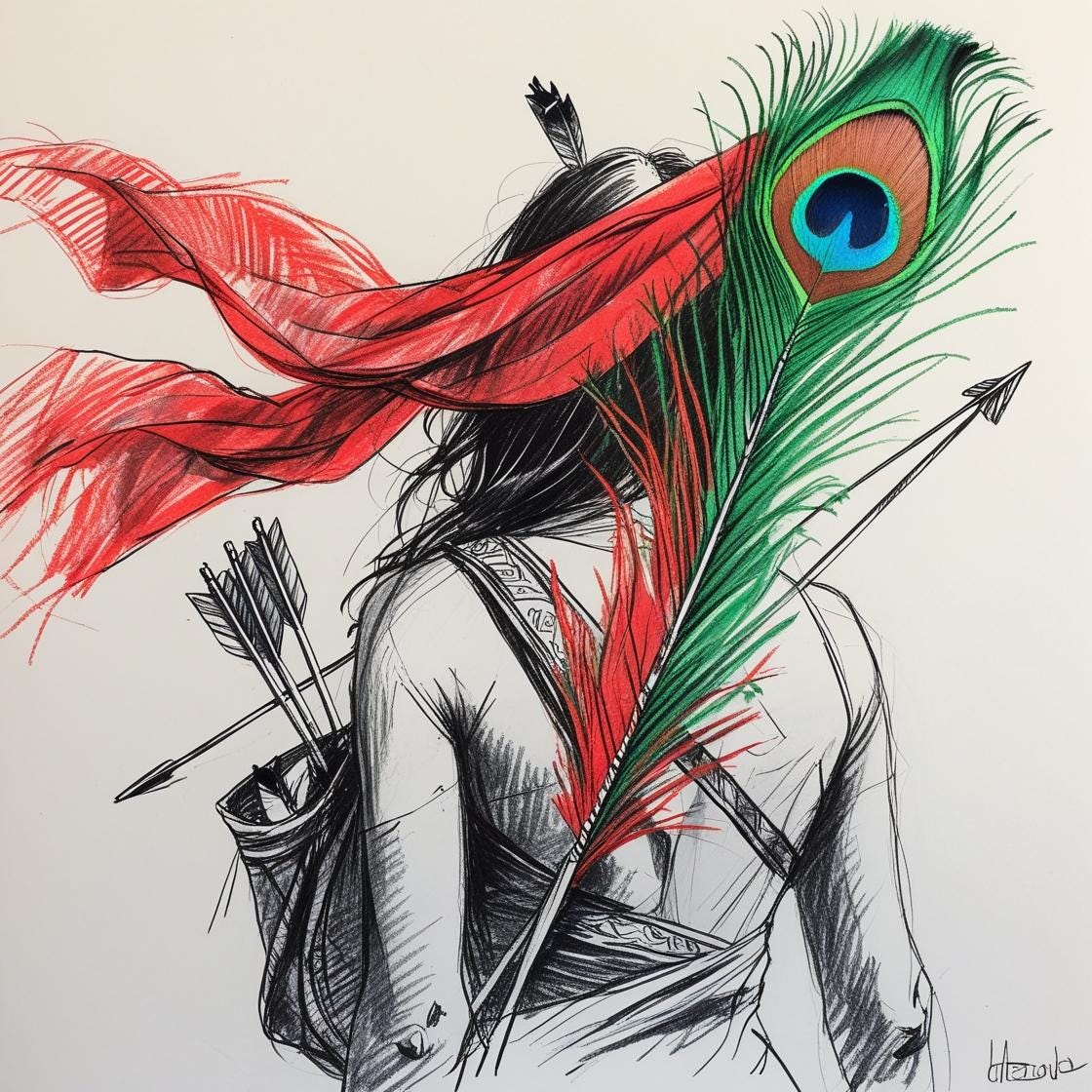 Draupadi vs Arjuna – Medium