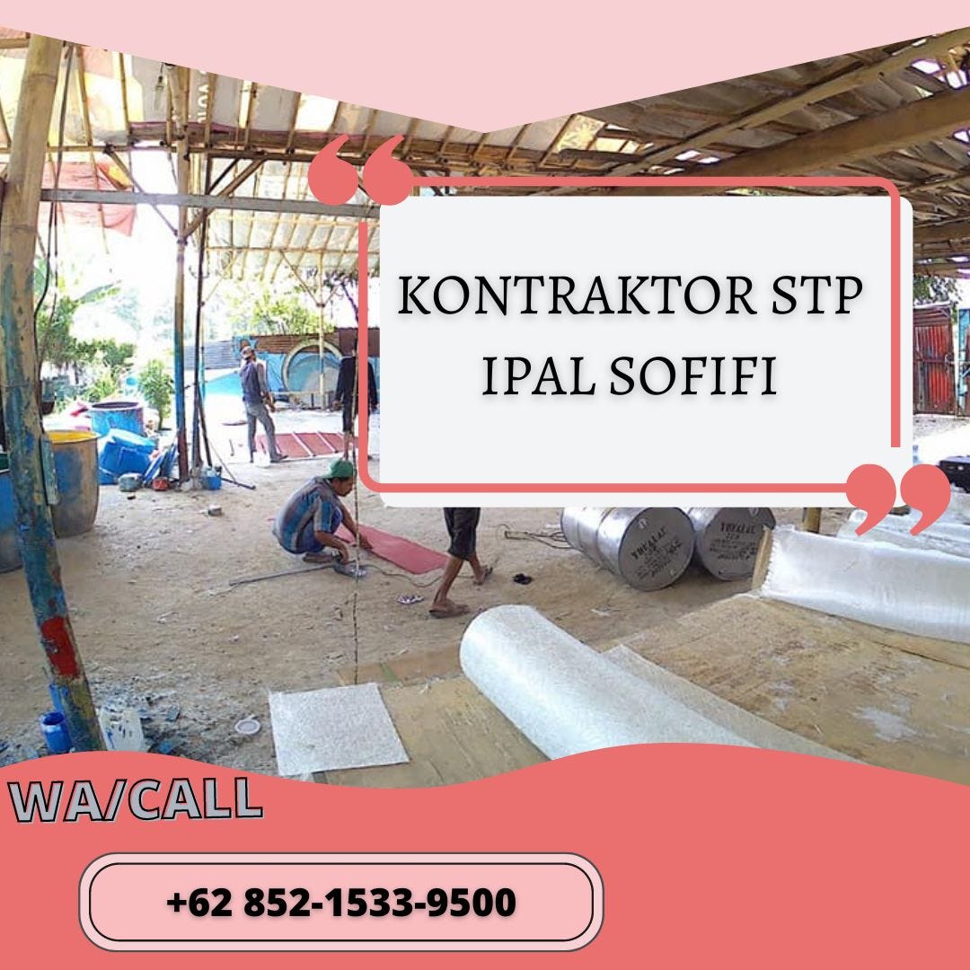 Kontraktor STP Ipal sofifi – Medium