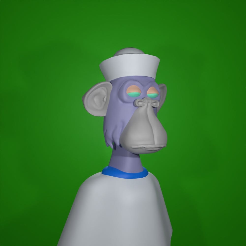 3D Ape – Medium