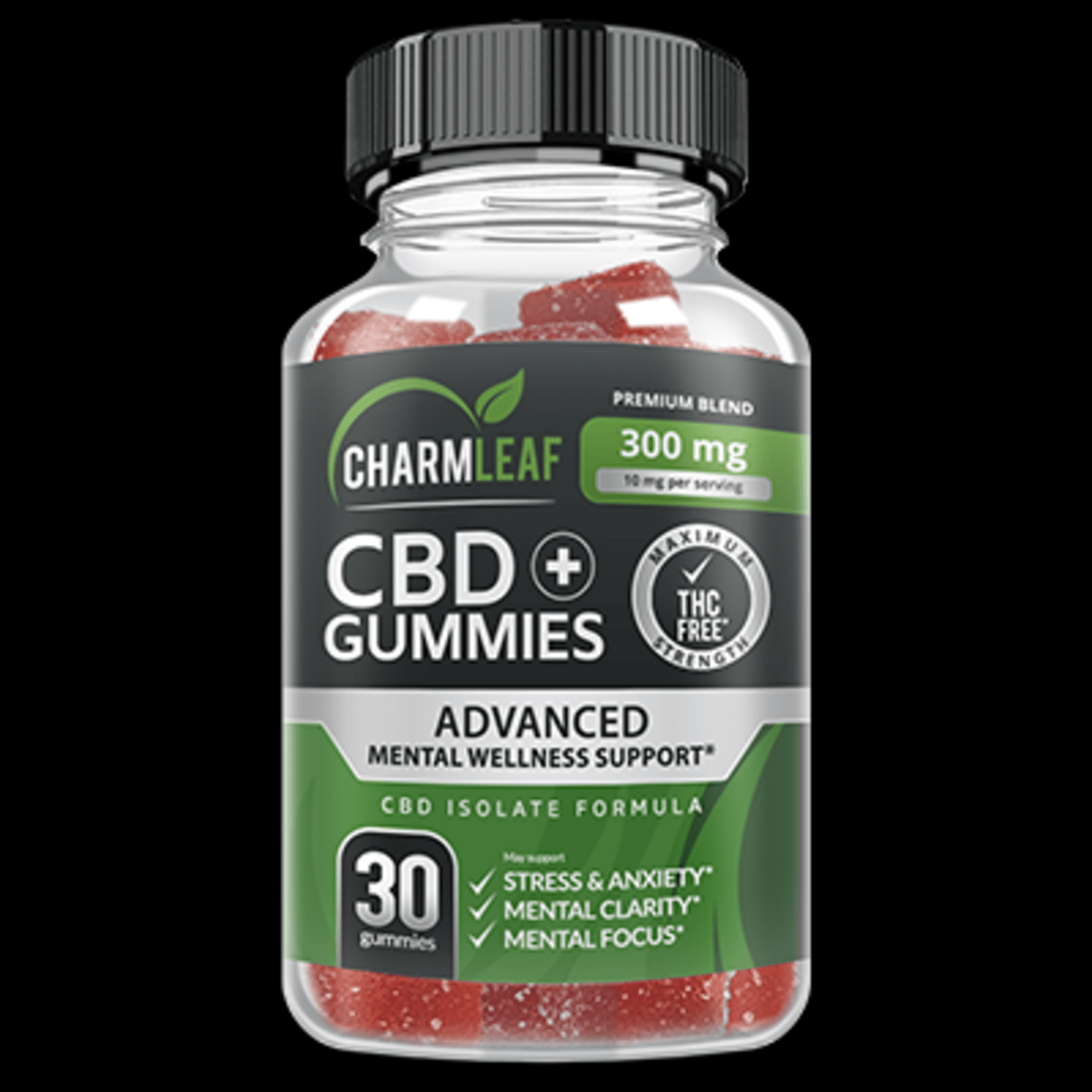 CharmLeaf CBD + Gummies – Medium