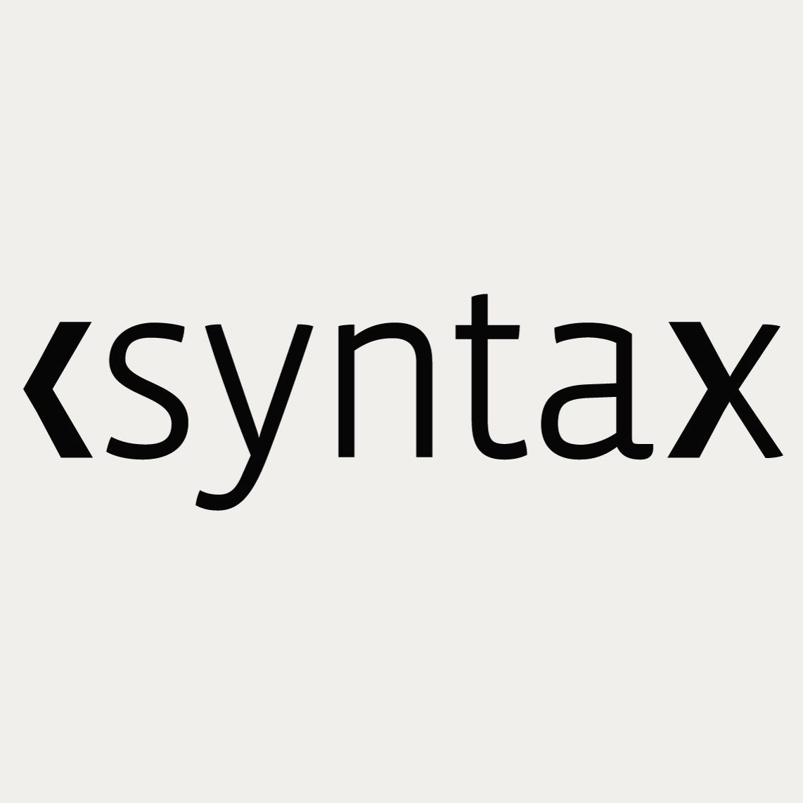 SYNTAX DESIGN – Medium