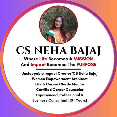 About – CS Neha Bajaj- The Unstoppable Impact Creator – Medium
