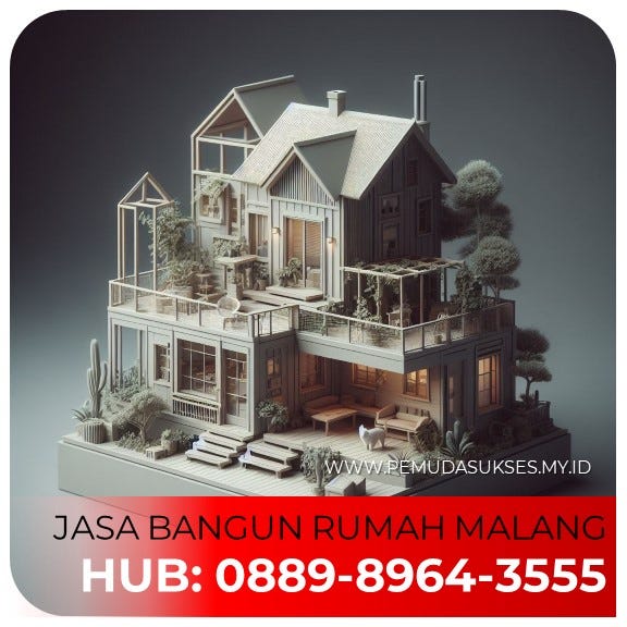 Kontraktor Bangun Rumah Lantai 2 di Malang – Medium