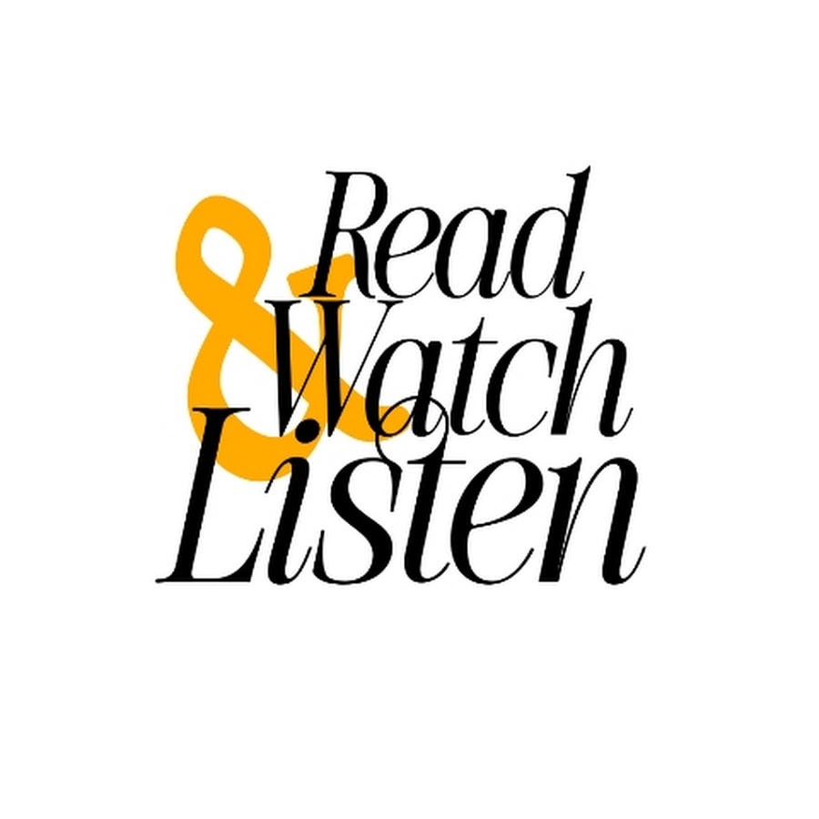 About – Read, Watch & Listen – Medium
