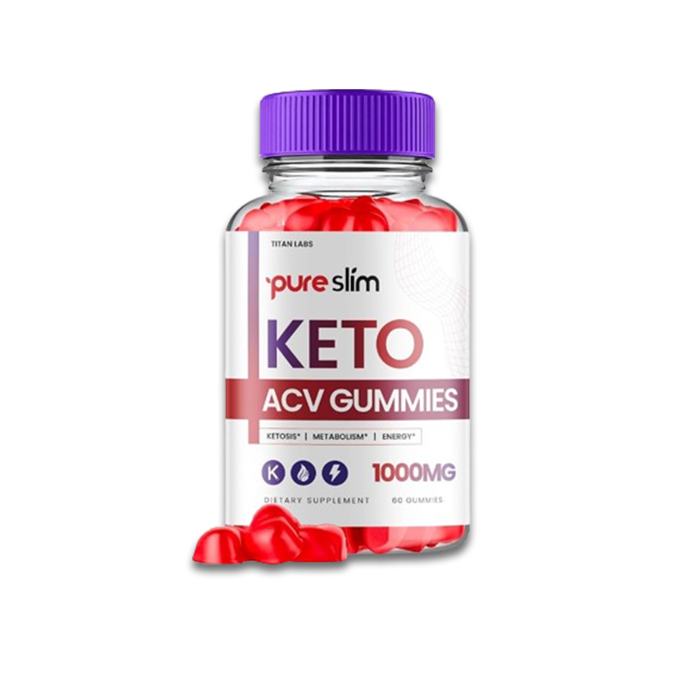 Pure Slim Keto Plus ACV Gummies – Medium