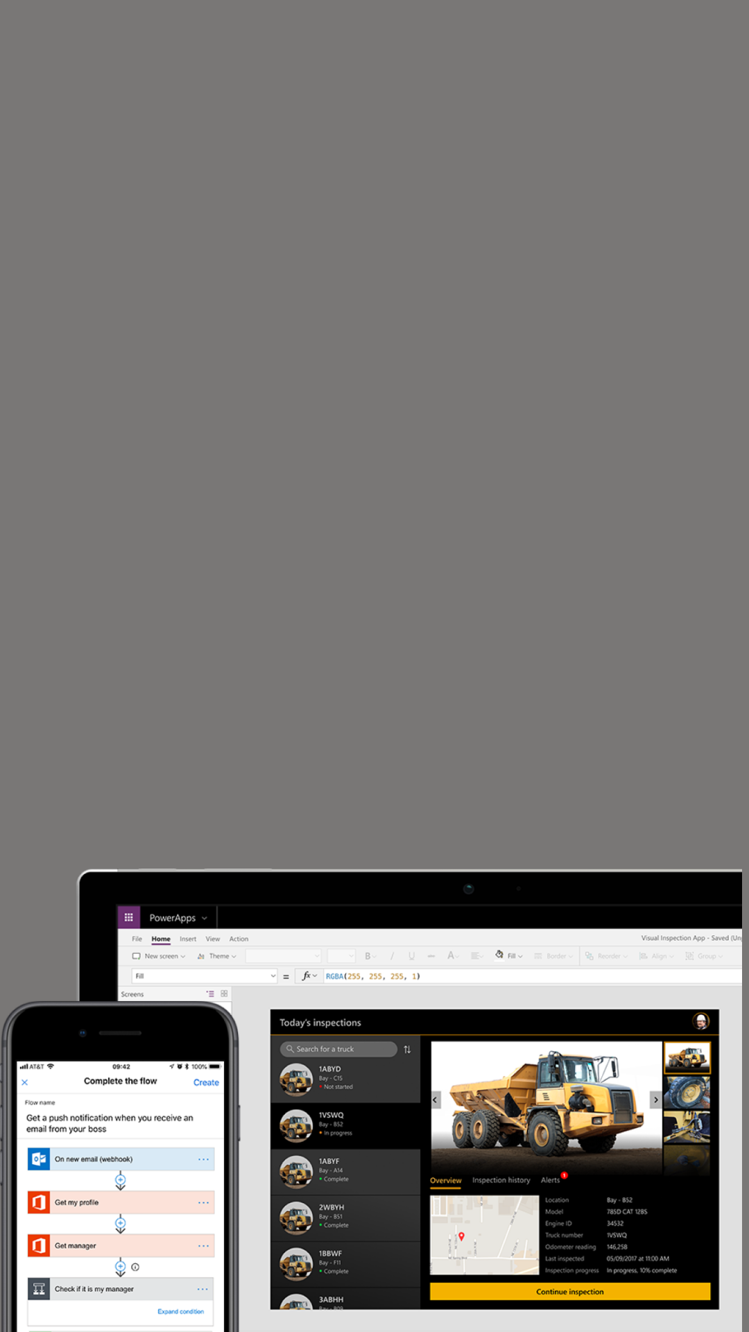 Code-less Application Using Power Apps