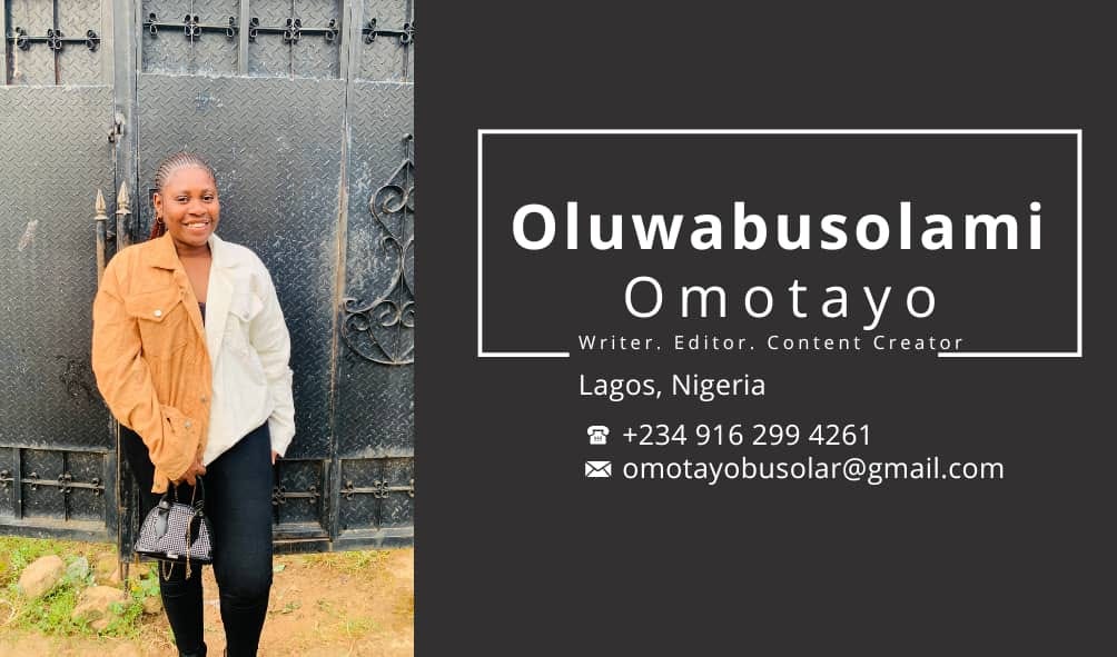 Omotayo Oluwabusolami – Medium
