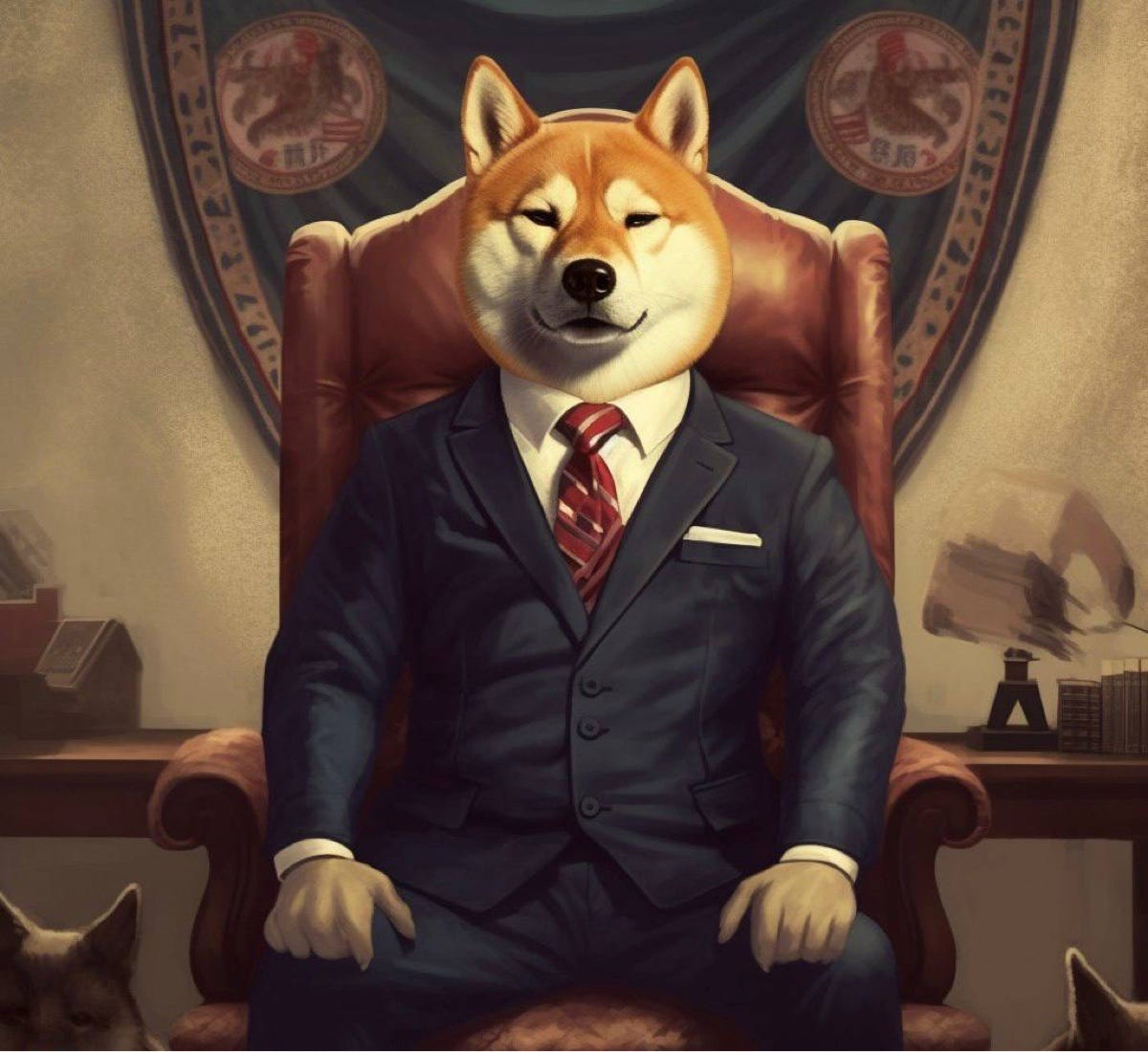 $SHIBA Shiba Inu President – Medium
