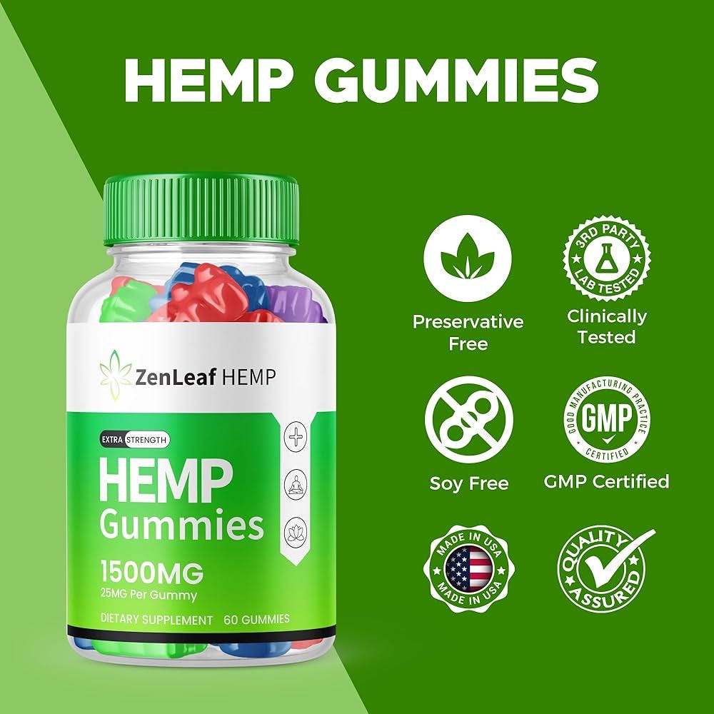 ZenLeafCBDGummie – Medium