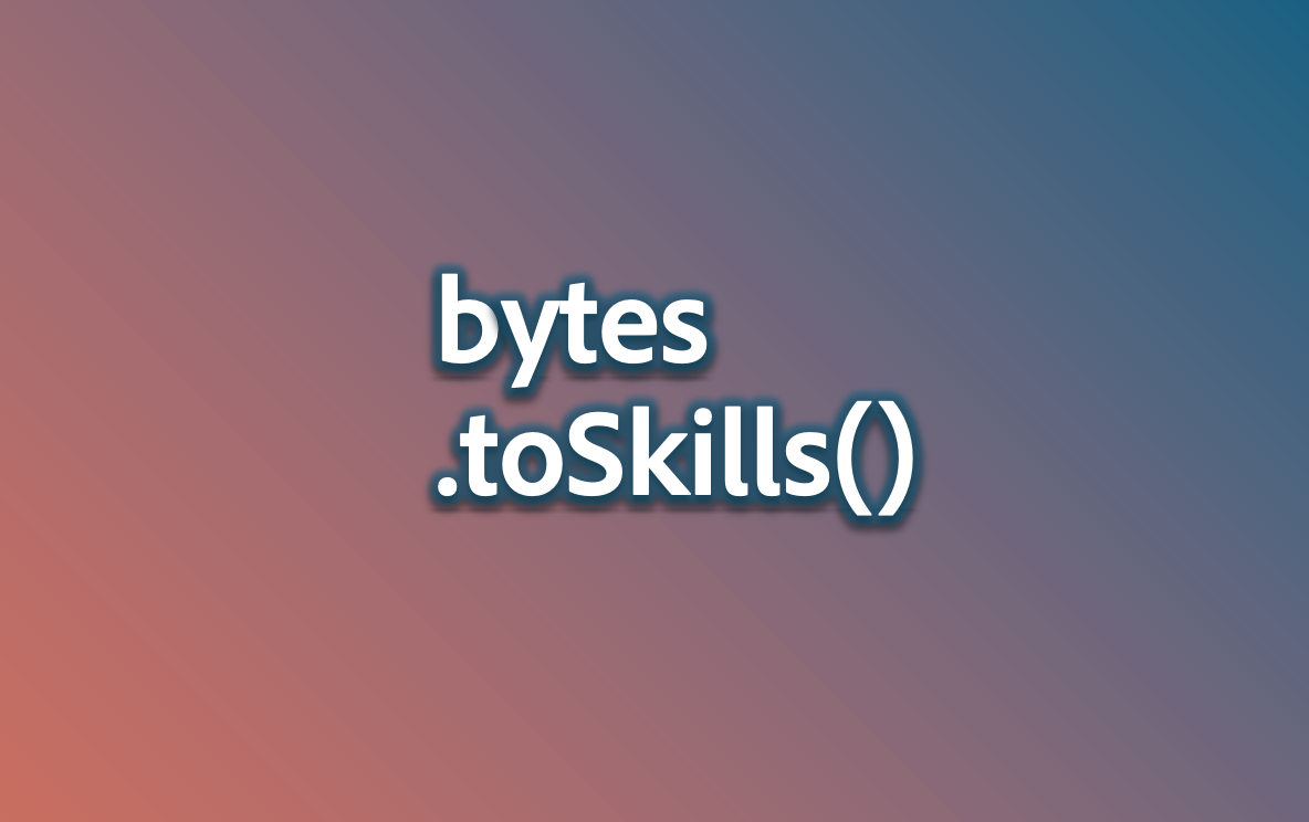 Bytes to Skills – Medium