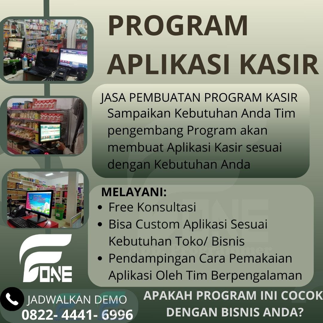 Jasa Pembuatan Aplikasi Kasir dan Stok Gudang – Medium