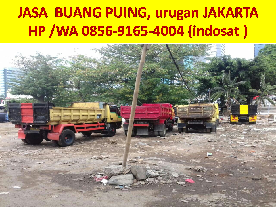 0856–9165–4004 ( Jasa Buang Puing urugan Jakarta ) – Medium