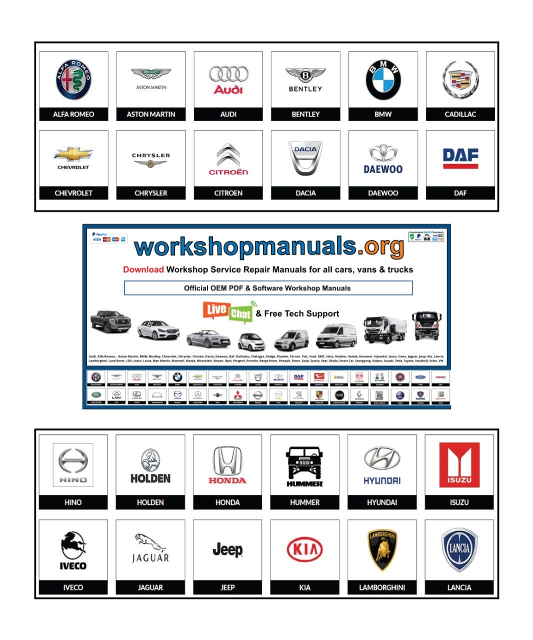 Workshopmanuals – Medium