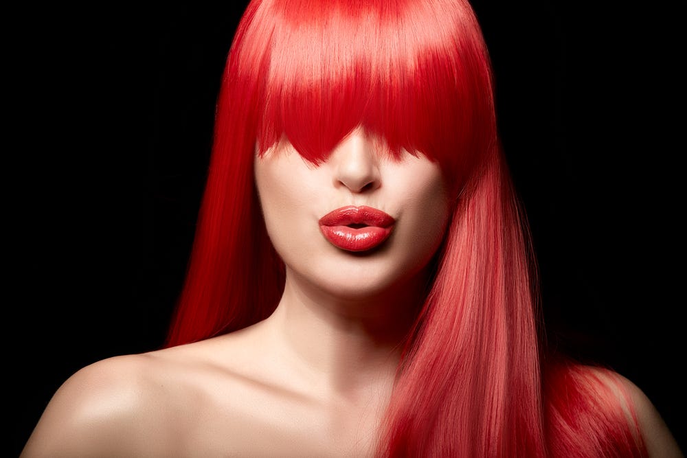 Ginger Bangs – Medium