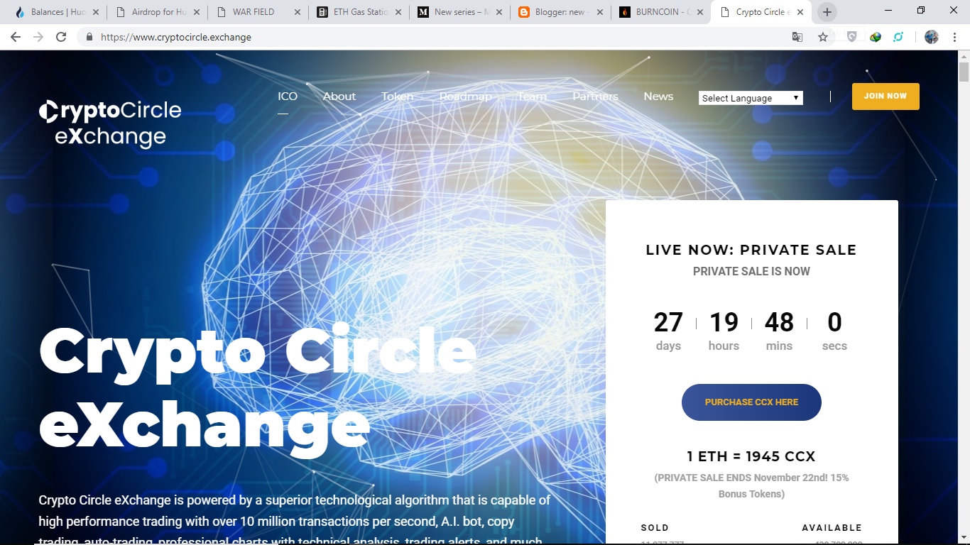 Crypto Circle Exchange