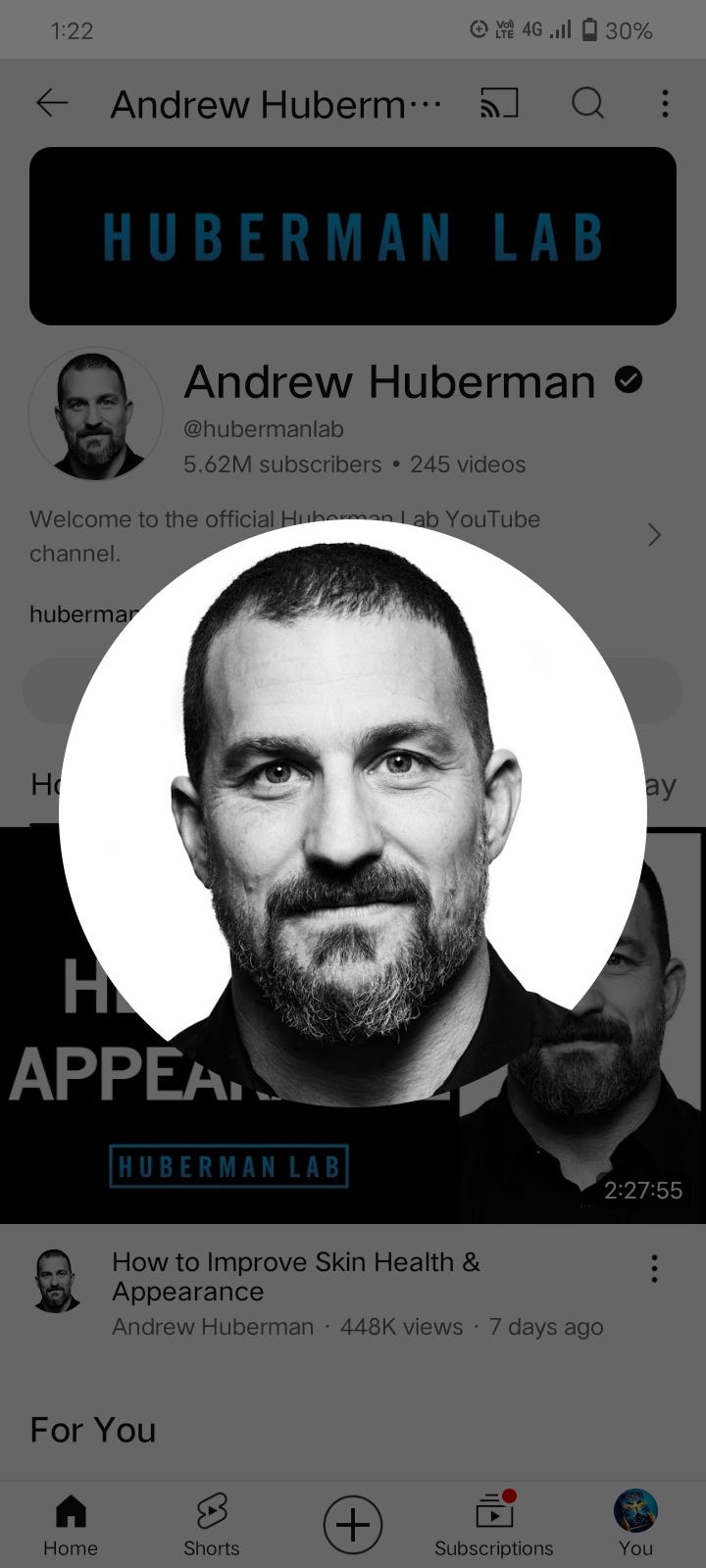 Dr. Andrew Huberman – Medium