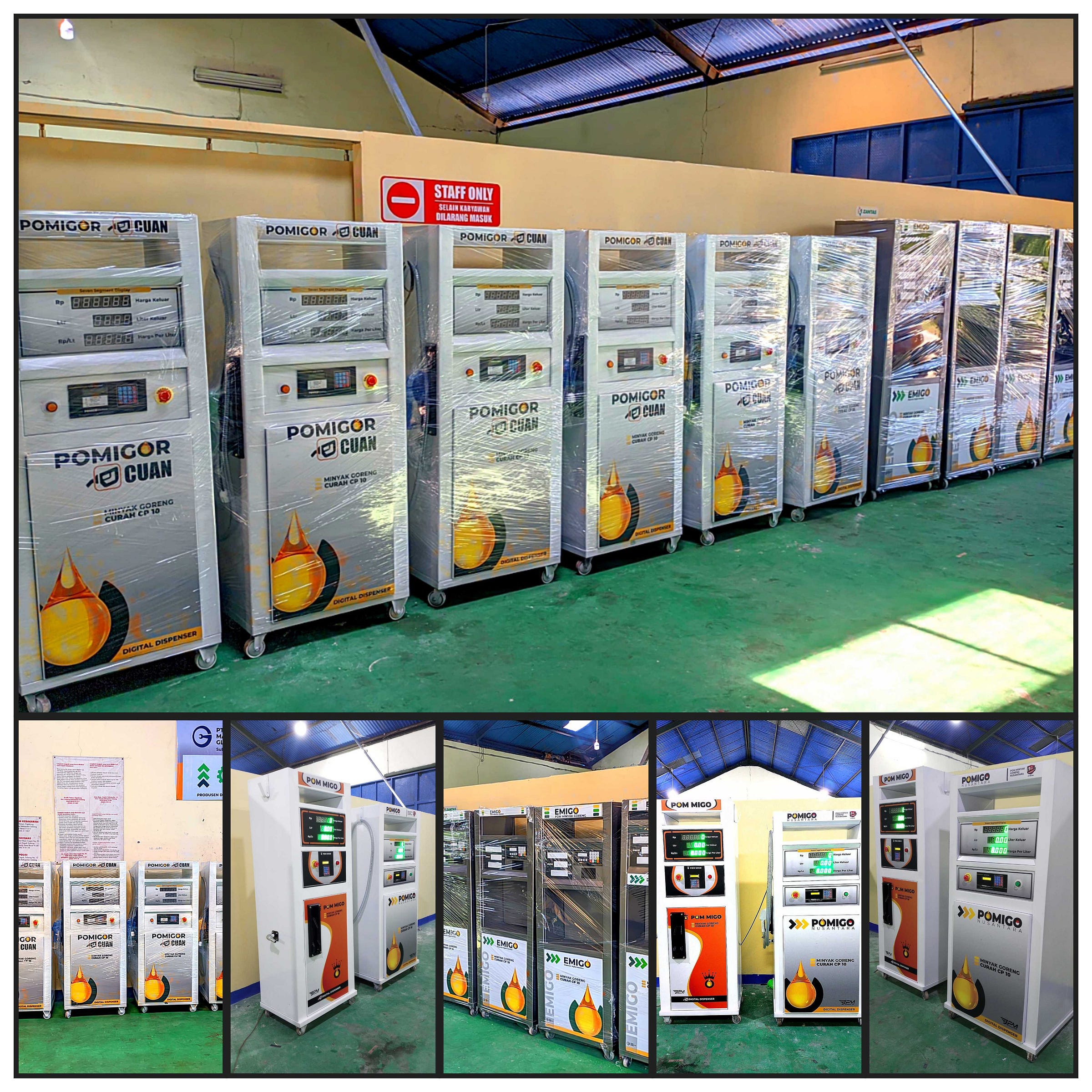 pom mini minyak goreng – Medium