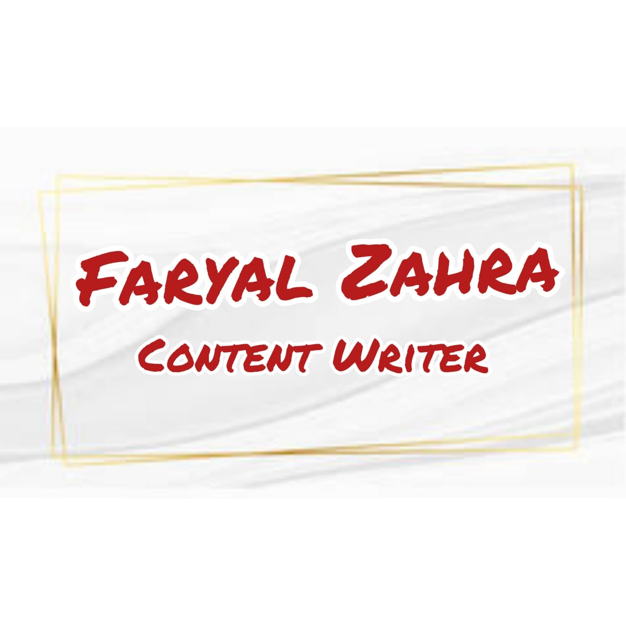 About – Faryal Zahra – Medium