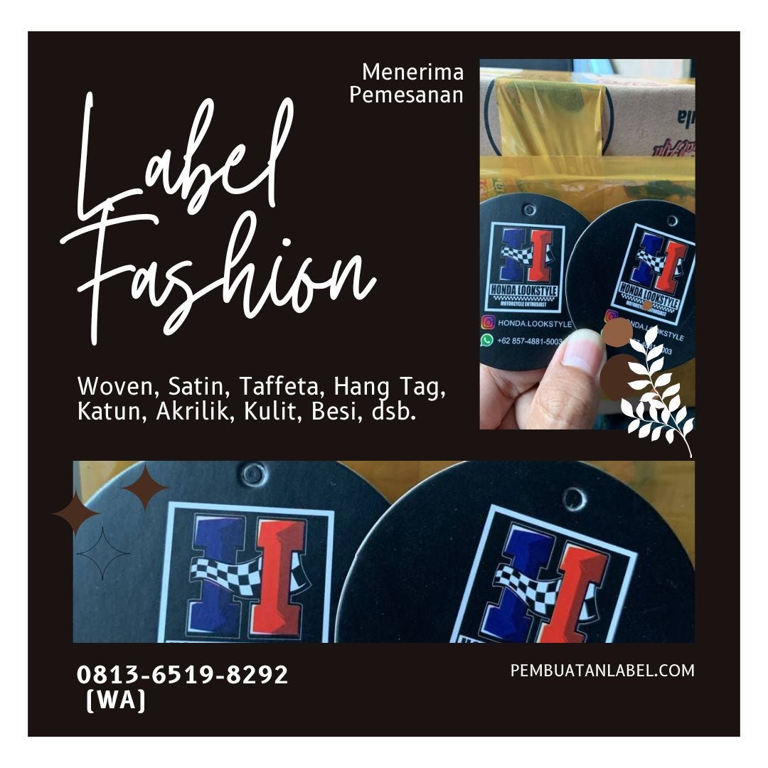 0813-6519-8292 (WA) Nama Label Baju yang Unik – Medium