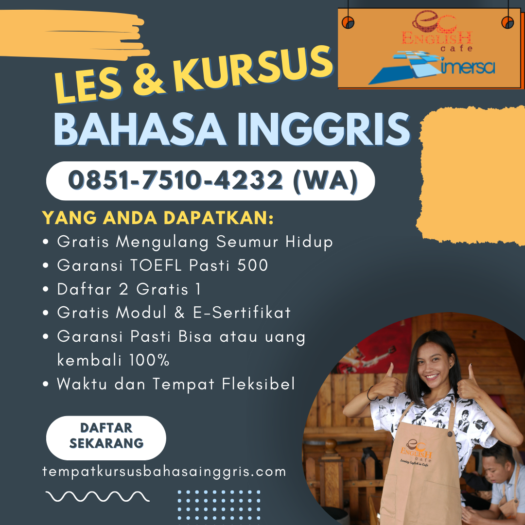 085175104232 Tempat Les Bahasa Inggris yang Bagus – Medium