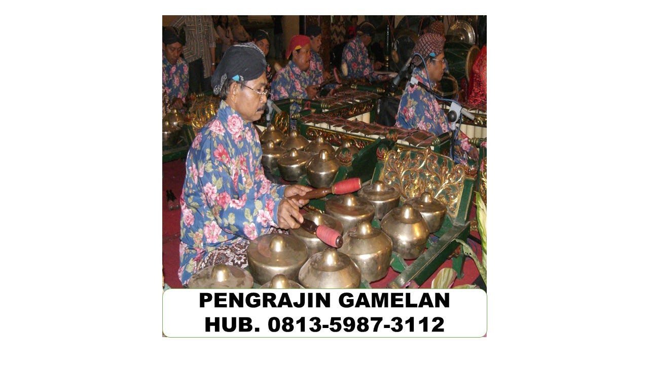 pengrajin gamelan – Medium