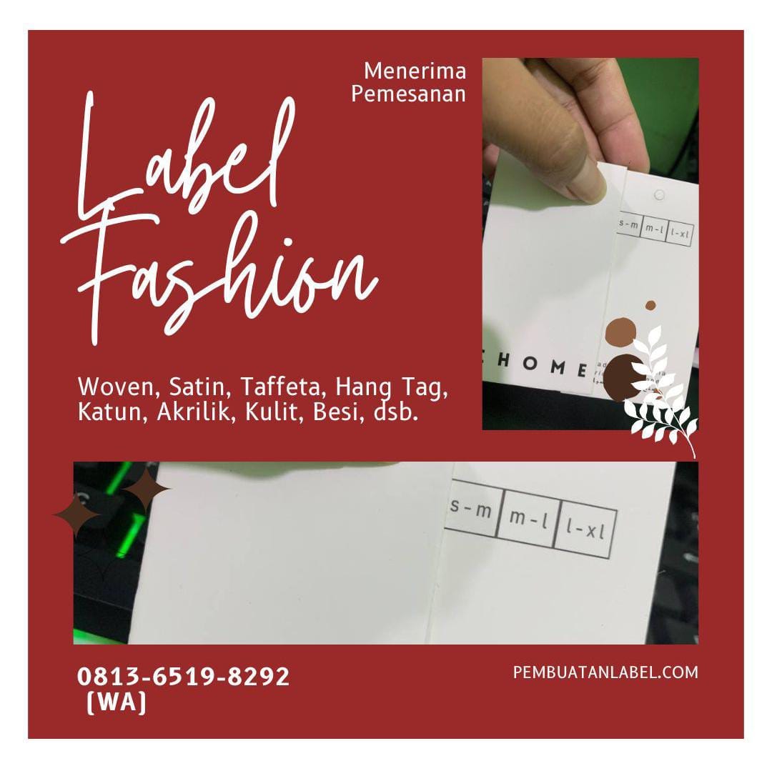 +62 813-6519-8292 (WA) Tudung Tag Label – Medium