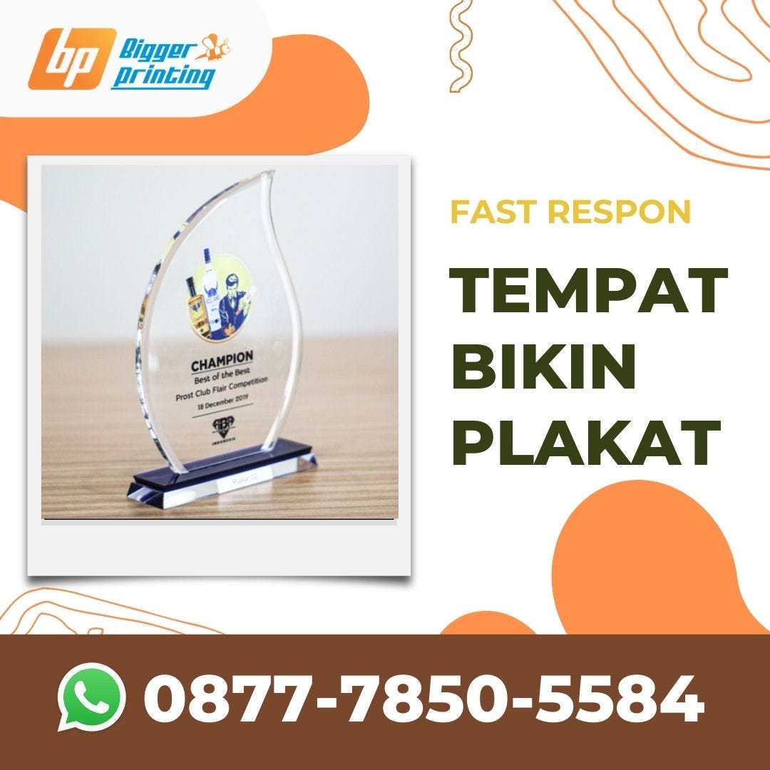 Tempat Bikin Plakat Tangerang – Medium