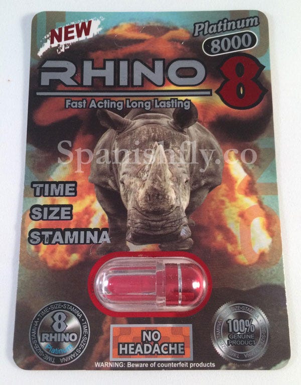 About – Rhino 8 8000 Platinum Pil – Medium